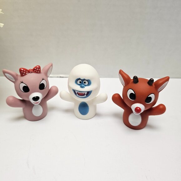 Rashti & Rashti | Toys | Rudolph The Red Nosed Reindeer Finger Puppets ...